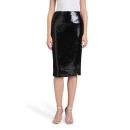 Maxirock Vera Mont "Damen mit elastischem Bund", Damen, Gr. 36, schwarz, Obermaterial: 95% Polyester, 5% Elasthan; Futter: 100% Polyester, eng kniebedeckend, R&ouml;cke Maxirock
