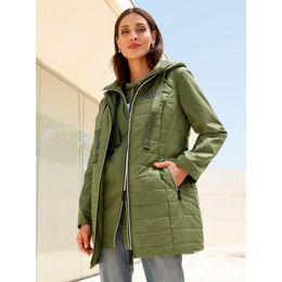 Outdoorjacke Inspirationen, Damen, Gr. 40, oliv, 100% Polyester, unifarben, Jacken Outdoorjacke