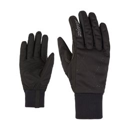 Multisporthandschuhe Ziener "ULANI-Z glove lady", Damen, Gr. 7.5, schwarz, Materialmix, Handschuhe