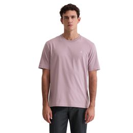Marc O'Polo T-Shirt MARC O'POLO, Herren, Gr. S, violet mauve, Jersey, Obermaterial: 100% Baumwolle, Rundhals, Shirts T-Shirt