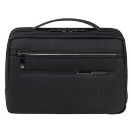Kulturbeutel Samsonite "SPLENDIX 19", Damen, Gr. B/H/T: 27cm x 19cm x 10cm, schwarz, Nylon, unifarben, Taschen Kulturbeutel, Kosmetiktasche Beauty Case Toilettenbeutel