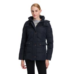 Steppjacke Gil Bret "Damen Kunstdaune", Damen, Gr. 48, blau (dunkelblau), Obermaterial: 100% Polyester; Besatz: 45% Viskose, 37% Polyester, 10% Modal, 8% Elasthan; Futter: 100% Polyamid; F&uuml;llung: 100% Polyester, tailliert, Jacken Steppjacke