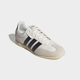 Sneaker adidas Sportswear "BARREDA LO", Damen, Gr. 48, core wei&szlig;, core schwarz, warm vanilla, Leder, Synthetik, Schuhe Sneaker