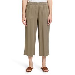 Schlupfhose Betty Barclay "Damen mit Eingrifftaschen", Damen, Gr. 38, Normalgr&ouml;&szlig;en, gr&uuml;n (dusty olive), Obermaterial: 100% Viskose, relaxed fit 3/4-L&auml;nge, Hosen Schlupfhose, Material