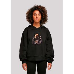 Sweatshirt F4NT4STIC "Gothic Skeleton Vintage Plattenspieler", Damen, Gr. 4XL, schwarz, Obermaterial: 100% Baumwolle, oversize, ohne Bündchen, Sweatshirts Sweatshirt, Premium Qualität