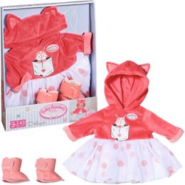 Baby Annabell Baby Puppenkleidung "Deluxe Eichhörnchen Tutu, 43 cm", rosa, Puppenkleidung