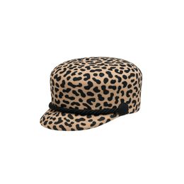 Damen Filzhut "Leo Brit"braun, Collezione Alessandro, Animalmuster, Wolle, H&uuml;te