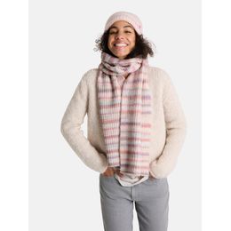 LIEBLINGSSTÜCK LIEBLINGSSTÜCK Damen Schal "Damen-Strickschal"315, rose, Wollmischung, Modetücher, mit Woll-Anteil