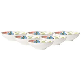 Villeroy & Boch VILLEROY & BOCH Schale "Dessertschalen Amazonia 450 ml 6er Set bunt", B/H/L: 19cm, bunt, Sch&uuml;sseln