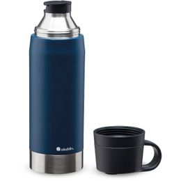 Aladdin Thermoflasche "CitzPark Thermavac", 1.100ml, blau, Trinkflaschen, Edelstahl, 1.1 Liter