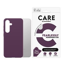 Handyh&uuml;lle "Fearlessly Fashionable Case f&uuml;r Samsung Galaxy S25", B:11cm H:2,5cm T:20cm, lila, CARE BY PANZERGLASS, H&uuml;llen, Backcover, Schutzh&uuml;lle,