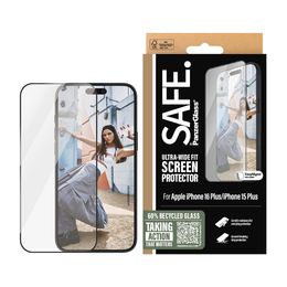 Displayschutzglas "Ultra-Wide Fit Screen Protection", B:11cm H:1,2cm T:19,5mm, transparent, SAFE BY PANZERGLASS, Displayfolien, Displayschutzfolie,