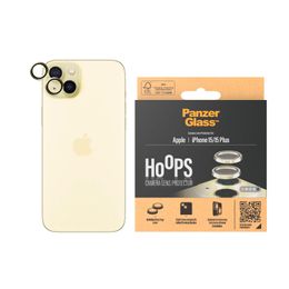 PanzerGlass Kameraschutzglas "Hoops Camera Protector", B:11cm H:2cm T:13mm, gelb, Displayfolien