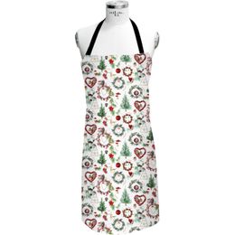 Kochsch&uuml;rze Apelt, B:80cm L:85cm, bunt, Baumwolle, Polyester, Sch&uuml;rzen, "9528 WINTERWELT, Weihnachtsdeko, Weihnachten", Digitaldruck, mit