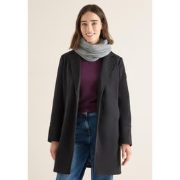 Cecil Damen Halstuchmineral grau melange, unifarben, Stoff, 60% Polyester, 20% Nylon, 20% Viskose, Modet&uuml;cher, im dreieckigen Schnitt