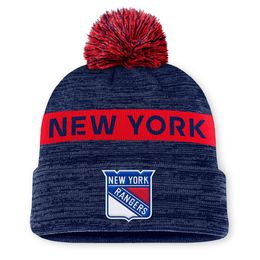 Fanatics Damen Bommelmütze "Fanatics Mütze New York Rangers Authentic Pro Rink Beanie Cuff", bunt, 100% Polyacryl, Mützen