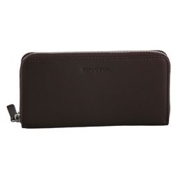 Damen Geldb&ouml;rse "Finia", MARC O'POLO ACCESSORIESdunkelbraun, Leder, Kleinlederwaren