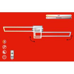 LED Deckenleuchte "FRAME", weiß, Briloner Leuchten, Leuchten
