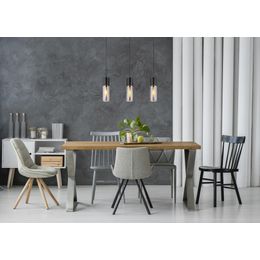 Globo LIGHTING H&auml;ngeleuchte "ANNIKA", 1 Stk., schwarz, Wohnzimmer, Leuchten, H&auml;ngelampe/Pendelleuchte/Esszimmer/Wohnzimmer/Esstisch