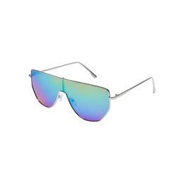 Urban Classics Damen Sonnenbrille "Urban Classics Unisex Sunglasses Palm Springs"silber, rainbow, Sonnenbrillen
