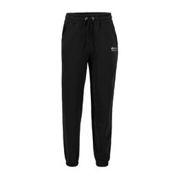 Herren Jogginghose "Organics EMB Regular Jogger", schwarz, Gr. XXXL, Alpha Industries, Obermaterial: 100% Baumwolle, Hosen