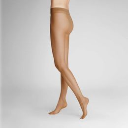 Hudson Damen Feinstrumpfhose "Strumpfhose Light 8", Gr. 36, beige, Obermaterial: 64% Polyamid PA. 36% Polyurethan PU., Strumpfhosen