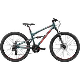 Bikestar Mountainbike, 39cm, 26 Zoll (66,04cm), gr&uuml;n, Fahrr&auml;der, f&uuml;r Damen und Herren, Kettenschaltung