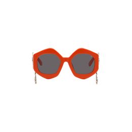 Philipp Plein Damen Sonnenbrille "Sonnenbrille"20, orange, Sonnenbrillen