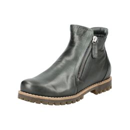 Andrea Conti Damen Stiefelette "Andrea Conti Stiefelette Leder", Gr. 36, grau, Leder, Schuhe