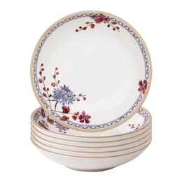 Villeroy & Boch VILLEROY & BOCH Schale "Pastaschalen Artesano Proven&ccedil;al Lavendel 460 ml 6er Set bunt", B/H/L: 23,6cm, bunt, Sch&uuml;sseln