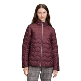 Outdoorjacke Cartoon "Damen mit Steppungen", Damen, Gr. 34, rot (dunkelrot), Obermaterial: 100% Polyamid; Futter: 100% Polyester; F&uuml;llung: 100% Polyester, A-Linie, Jacken Outdoorjacke