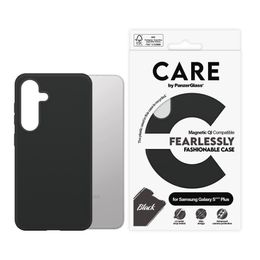 Handyh&uuml;lle "Magnetic QI Fearlessly Fashionable Case f&uuml;r Samsung Galaxy S25 Plus", B:11cm H:2,5cm T:20cm, schwarz, CARE BY PANZERGLASS, H&uuml;llen,