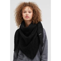 SOCCX Damen Dreieckstuchschwarz, Material: 80% Polyacryl, 20% Polyester, Modet&uuml;cher