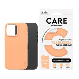 Handyh&uuml;lle "Fashionable Case f&uuml;r Apple iPhone 16 Pro Max", B:11cm H:2cm T:20cm, orange, CARE BY PANZERGLASS, H&uuml;llen, Backcover, Schutzh&uuml;lle,