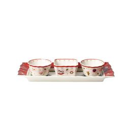 Villeroy & Boch VILLEROY & BOCH Dipschale "Dip-Set Toy's Delight bunt", B/H/L: 26cm, bunt, Schüsseln