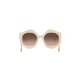 Philipp Plein Damen Sonnenbrille "Sonnenbrille"75, cream, Sonnenbrillen