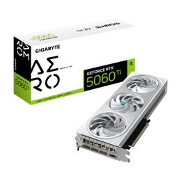 Gigabyte Grafikkarte "GeForce RTX 5060 Ti AERO OC 16G Grafikkarte &ndash; 16 GB GDDR7, 128 Bit, PC"ohne farbbezeichnung, Grafikkarten