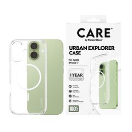 Handyh&uuml;lle "Urban Explorer Case f&uuml;r Apple iPhone 17", Apple iPhone 17transparent, CARE BY PANZERGLASS, H&uuml;llen, Backcover, Schutzh&uuml;lle,