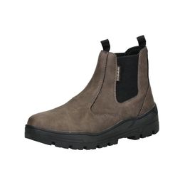 Schn&uuml;rstiefelette Napapijri "Napapijri Stiefelette Lederimitat/Textil", Herren, Gr. 42, braun, Lederimitat, Textil, Schuhe Schn&uuml;rstiefelette