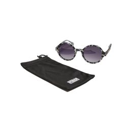 Urban Classics Damen Sonnenbrille "Urban Classics Unisex Sunglasses Retro Funk UC"grau leo, schwarz, Sonnenbrillen