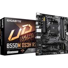 Gigabyte Mainboard "B550M DS3H R2 Mainboard &ndash; AMD Ryzen 5000 Prozessoren, 5+3 Phasen VRM", B:26,7cm H:5,5cm T:26,7cmohne farbbezeichnung, Mainboards