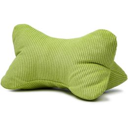 G&ouml;zze Nackenkissen G&Ouml;ZZE, B:40cm H:19cm L:25cmhellgr&uuml;n, Polyester, Funktionskissen, "Cord Lesekissen Capri"