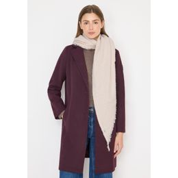 Cecil Damen Halstuchlight greige, meliert, Stoff, 100% Polyester, Modet&uuml;cher, mit Fransenkante