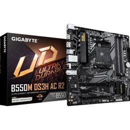Gigabyte Mainboard "B550M DS3H AC R2 Mainboard &ndash; AMD Ryzen 5000 Prozessoren, 5+3 Phasen VR", B:26,9cm H:7,1cm T:27,4cmohne farbbezeichnung, Mainboards