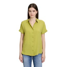 Schlupfbluse Betty Barclay "Damen mit Kragen", Damen, Gr. 36, erbsgrün, Obermaterial: 84% Modal, 16% Polyester, figurumspielend normal, Blusen Schlupfbluse