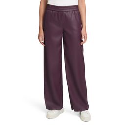 BETTY & CO BETTY & CO Damen Schlupfhose "Damen mit weitem Bein", lila, Gr. 44, Obermaterial: 50% Polyurethan, 50% Polyester, Hosen