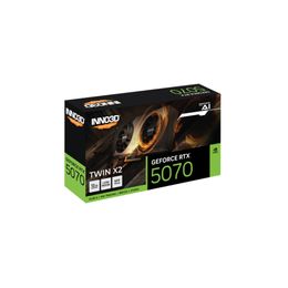 Inno3D Grafikkarte "GeForce RTX 5070 TWIN X2"ohne farbbezeichnung, Grafikkarten
