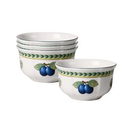 Villeroy & Boch VILLEROY & BOCH Schale "Bols French Garden Fleurence ø 14,1 cm 4er Set bunt", B/H/L: 14,1cm, bunt, Schüsseln