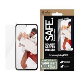 Displayschutzglas "Ultra-Wide Fit Screen Protector", B:11cm H:1,3cm T:19,5mm, transparent, SAFE BY PANZERGLASS, Displayfolien, Displayschutzfolie,
