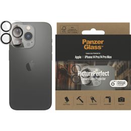 PanzerGlass Kameraschutzglas "Camera Protector - iPhone 14, 6.1''Pro/6.7 Pro max", B:12cm H:6cm T:25mm, transparent, Displayfolien